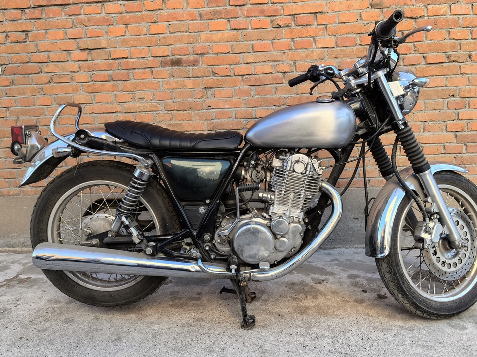 Unpainted Silver Petrol Fuel Tank Gas Tank With Cap Fit For YAMAHA ...