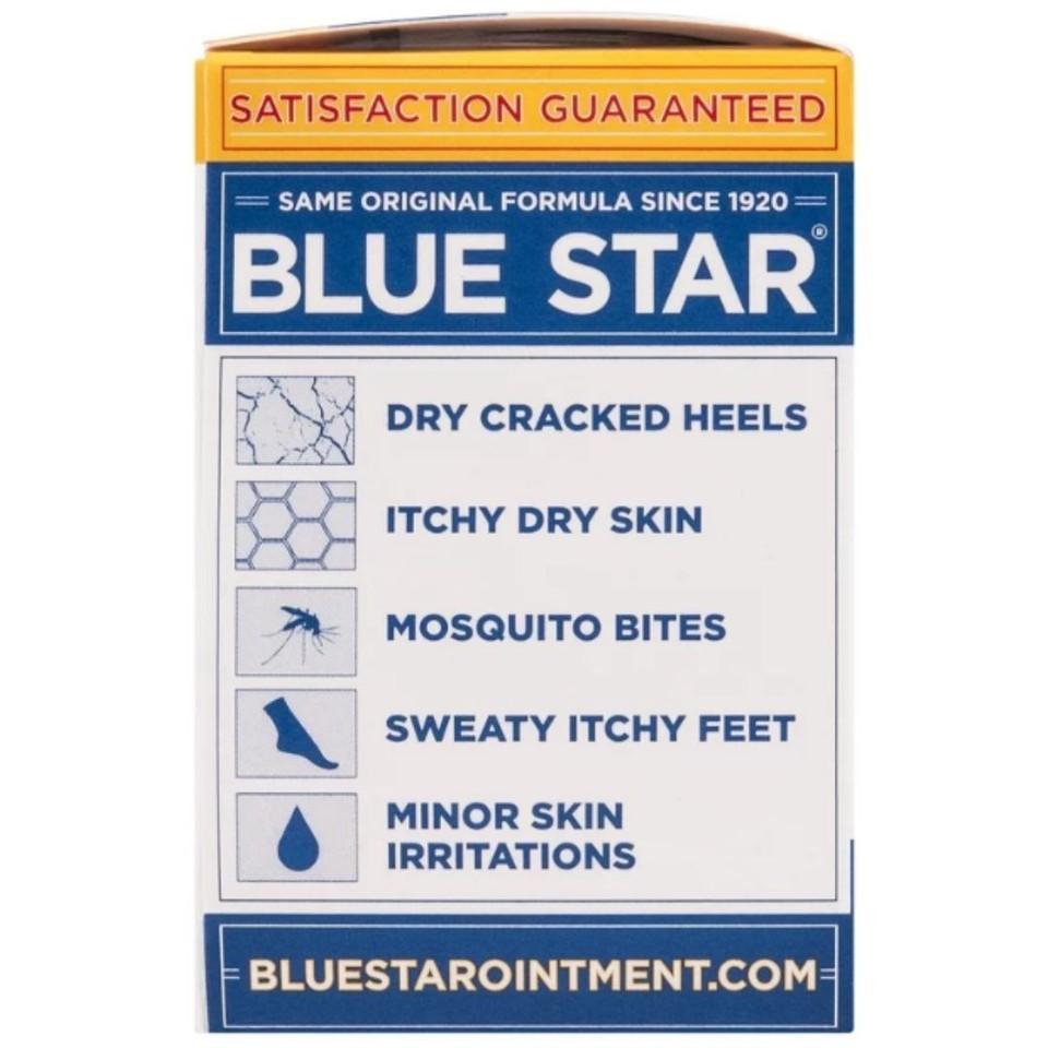 Blue Star Anti-Itch Medicated Ointment 2 Oz | eBay