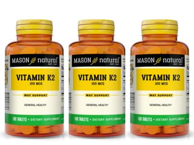 VITAMIN K2 MK-4 100MCG Bone Vit K PACK 3 x 100 = 300 Tablets | eBay