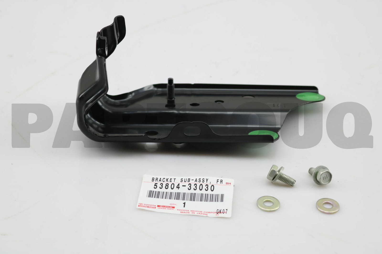 5380433030 Genuine Toyota BRACKET, FRONT SIDE PANEL, LH 53804-33030 | eBay