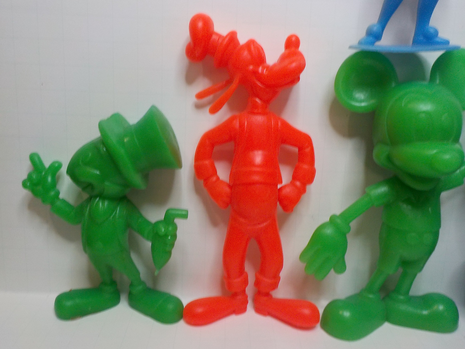 Louis Marx Disney character figures 6"H various colors 1970's era | eBay