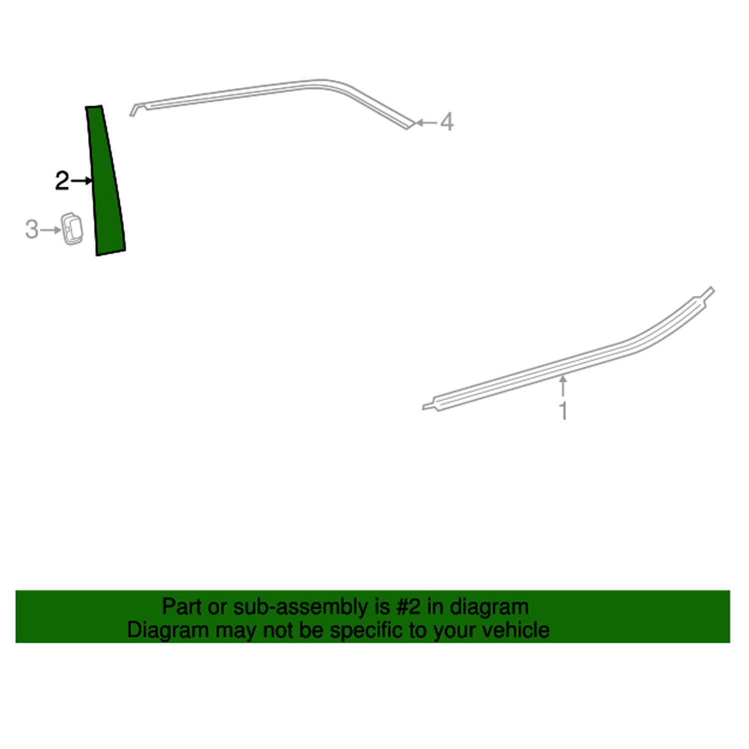 TOYOTA 7576202030 Genuine OEM Frame Molding for sale online | eBay