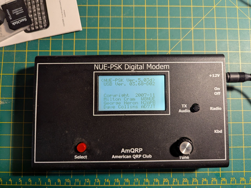 NUE-PSK digital ham radio modem, PSK31, RTTY, CW, portable | eBay