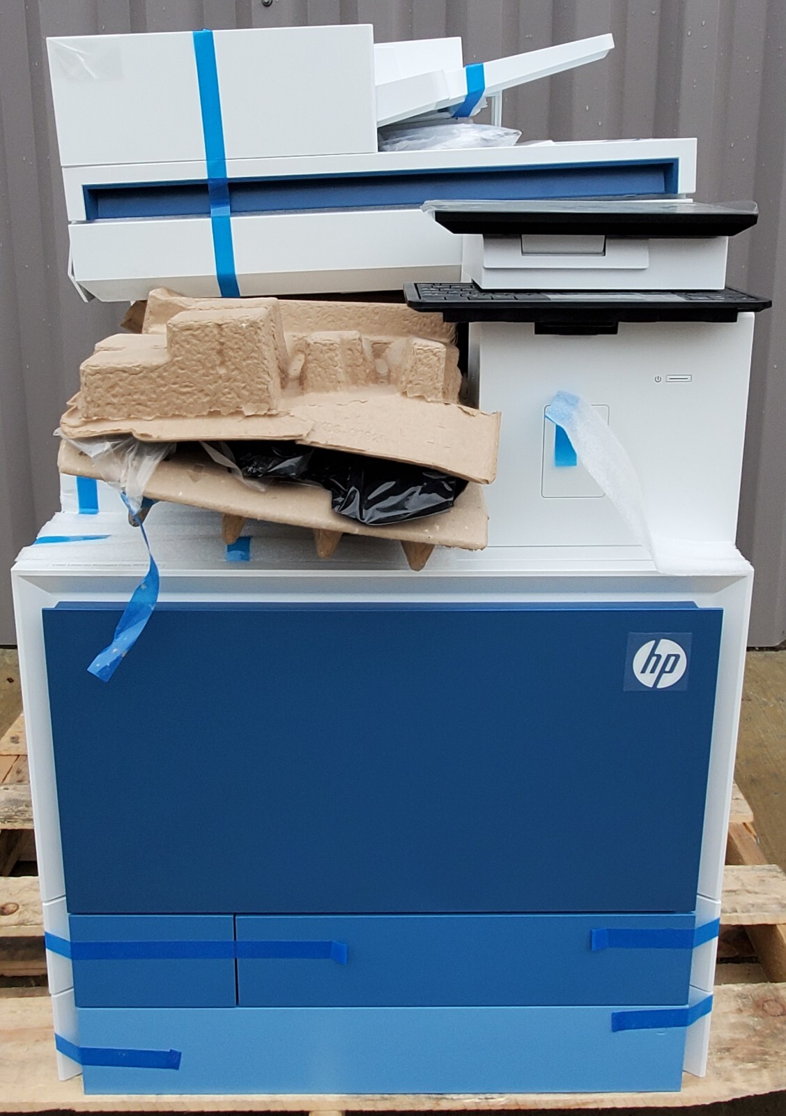 HP Color LaserJet Managed MFP E877z - 5QK08A - Screen and Toner ONLY | eBay