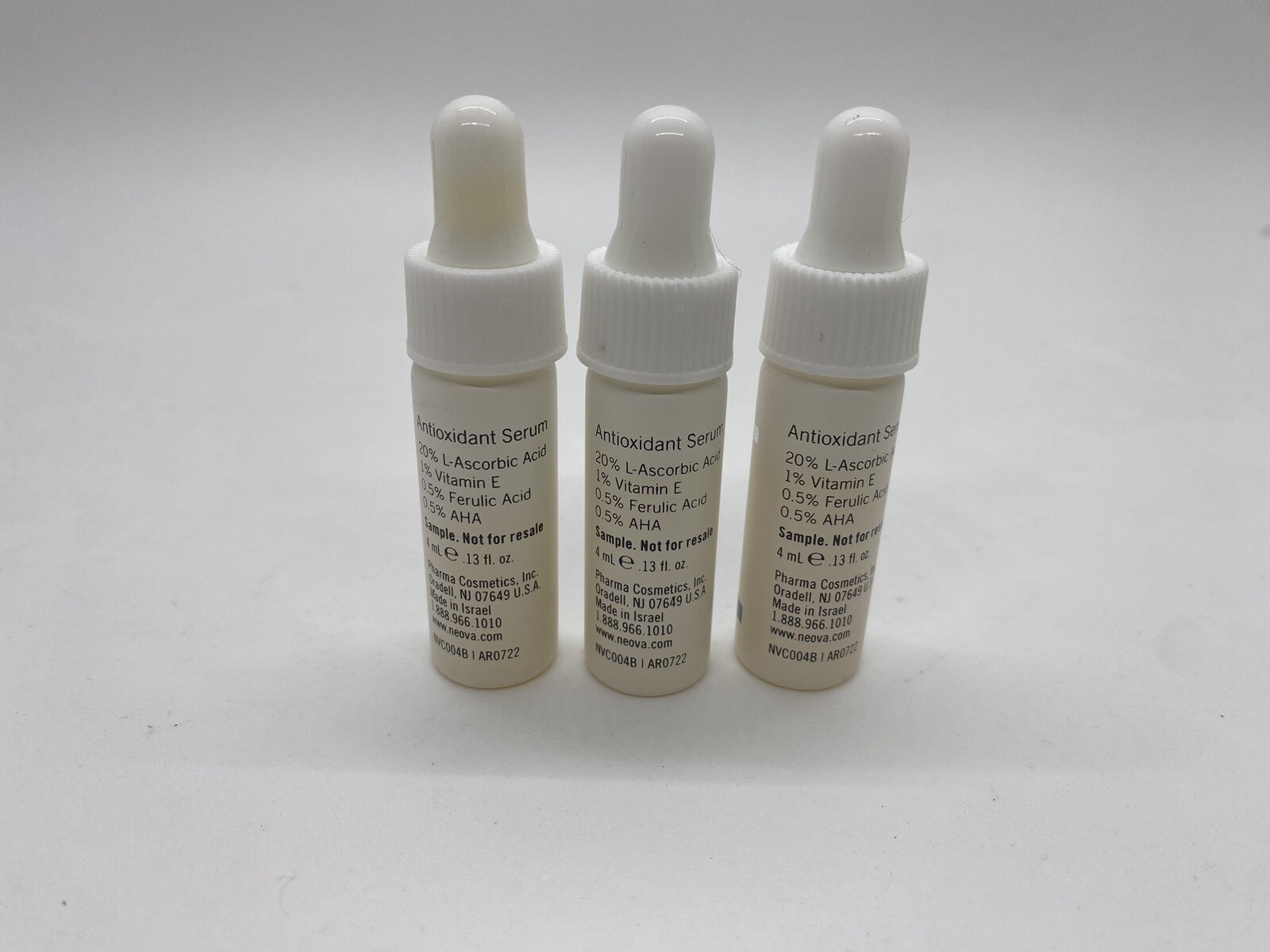 NEOVA C 20 Antioxidant Serum 30 ml. Facial Serum Tester Unboxed for ...