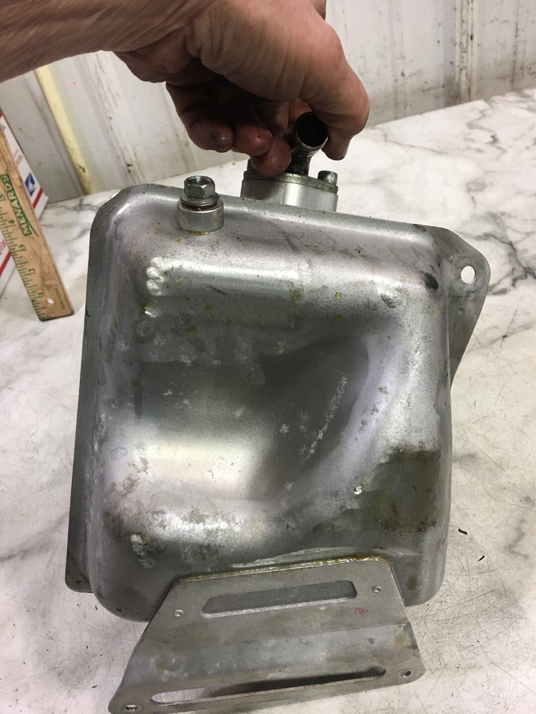 09 Yamaha Apex LTX RX10 Snowmobile oil reservoir tank | eBay