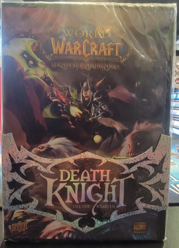 🔥 World of Warcraft Death Knight Starter Deck Deluxe NEW SEALED TCG ...
