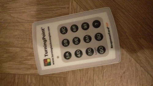 Turning Technologies TurningPoint ResponseCard RF RCRF-01 Classroom ...