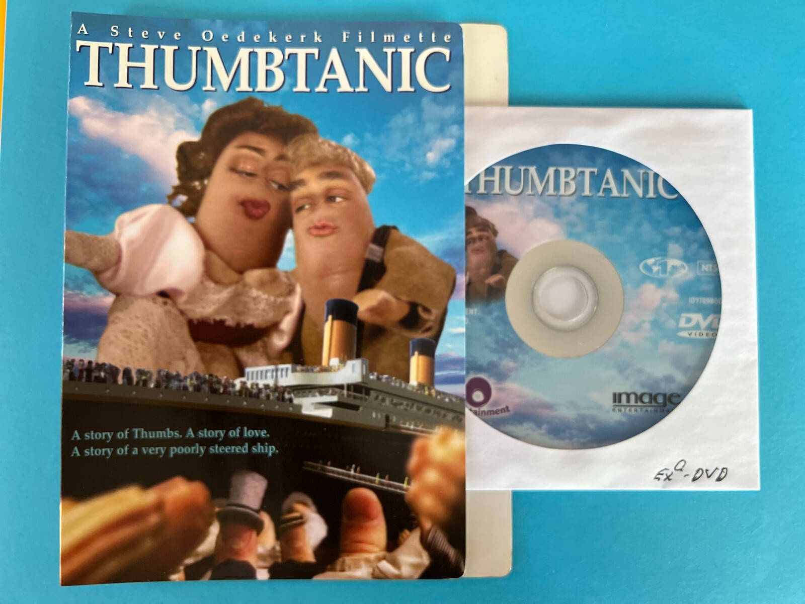 Thumbtanic (Excellent DVD Disc & ARTWORK ONLY NO CASE OR TRACKING) Free Shipping 14381170924 | eBay