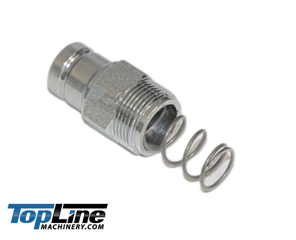 3/8" Male Flat Face Quick Coupler Cartridge Replacement for Bobcat ...