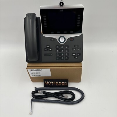 Cisco 8865 NO RADIO VoIP Video Phone w/Camera & Stand - CP-8865NR-K9 | eBay