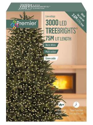 3000 LED Multi-Action Christmas Tree with Timer | eBay UK