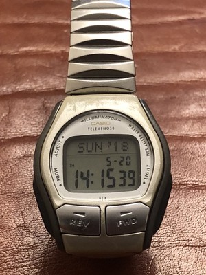 Casio Women’s Tele Memo Chron 50m Digital Watch Oval Face LDB-10 | eBay