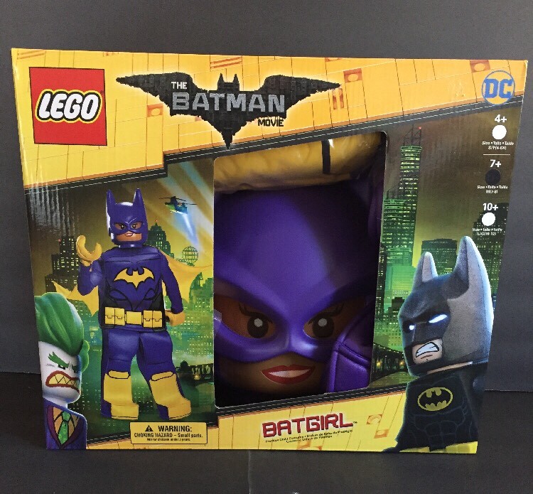 Girls Lego The Batman Movie Prestige "Batgirl" Halloween Costume (size ...