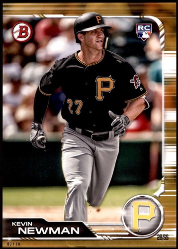 Kevin Newman 2019 Bowman 5x7 Gold #54 RC /10 Pirates | eBay
