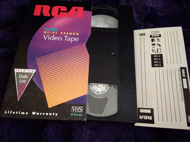 NEW RCA Blank VHS Premium T120 Hi Fi Stereo Video Tapes 6 Hours VCR | eBay