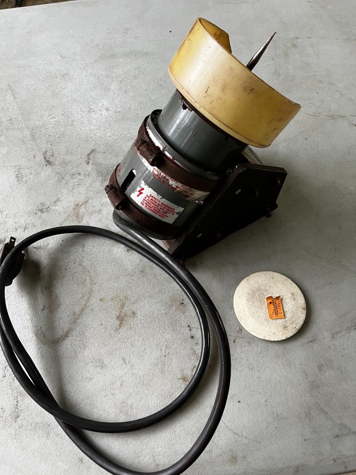 RARE Mini Flat Lap Machine VINTAGE for jewelers watchmakers repairs ...