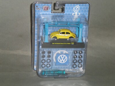 1/64th M2 Machines Model Kit R40 1967 VW Beetle Deluxe USA Model | eBay