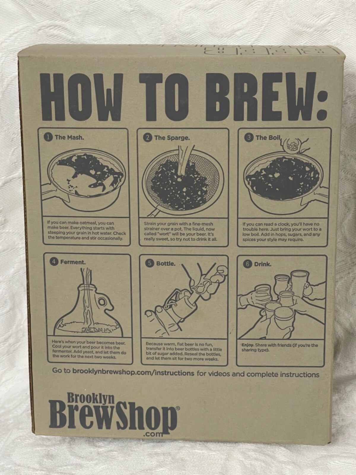 Brooklyn Brew Shop IPA Style 413 Beer Making Kit + Capper & Caps w ...