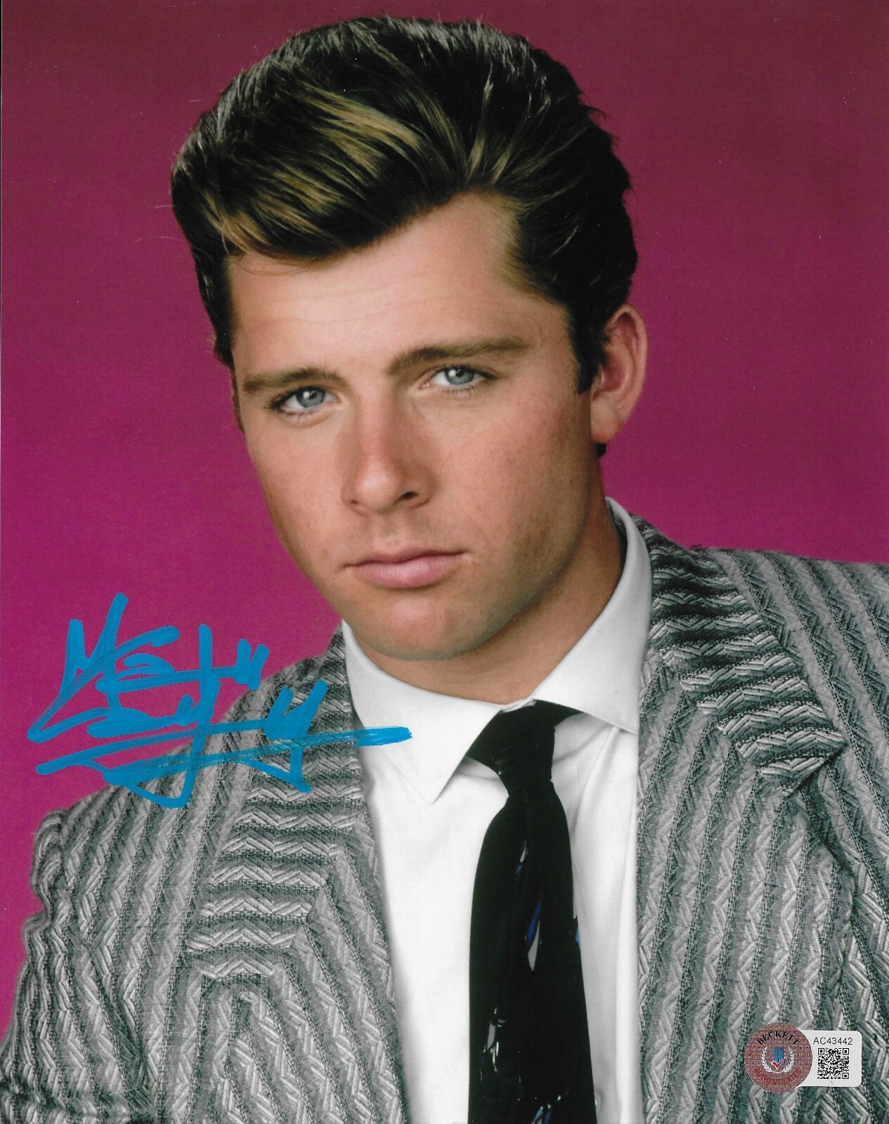 Maxwell Caulfield Signed 8x10 Photo BAS Dynasty The Colbys 42 | eBay