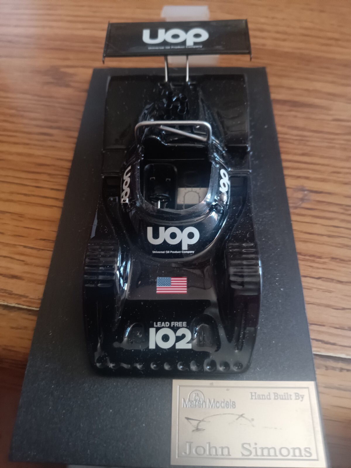 Marsh models 1/43 1974 UOP Shadow DN4 #102 driven by J.P. Jannier Marsh ...