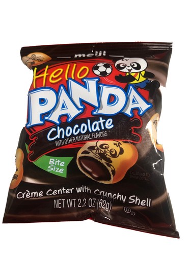 1 Bag Meiji 7 Oz Hello Panda Chocolate Creme Center With Crunchy Shell ...