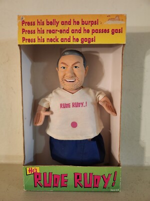 Rude Rudy Doll RARE In Box 1998 One World Toys | eBay