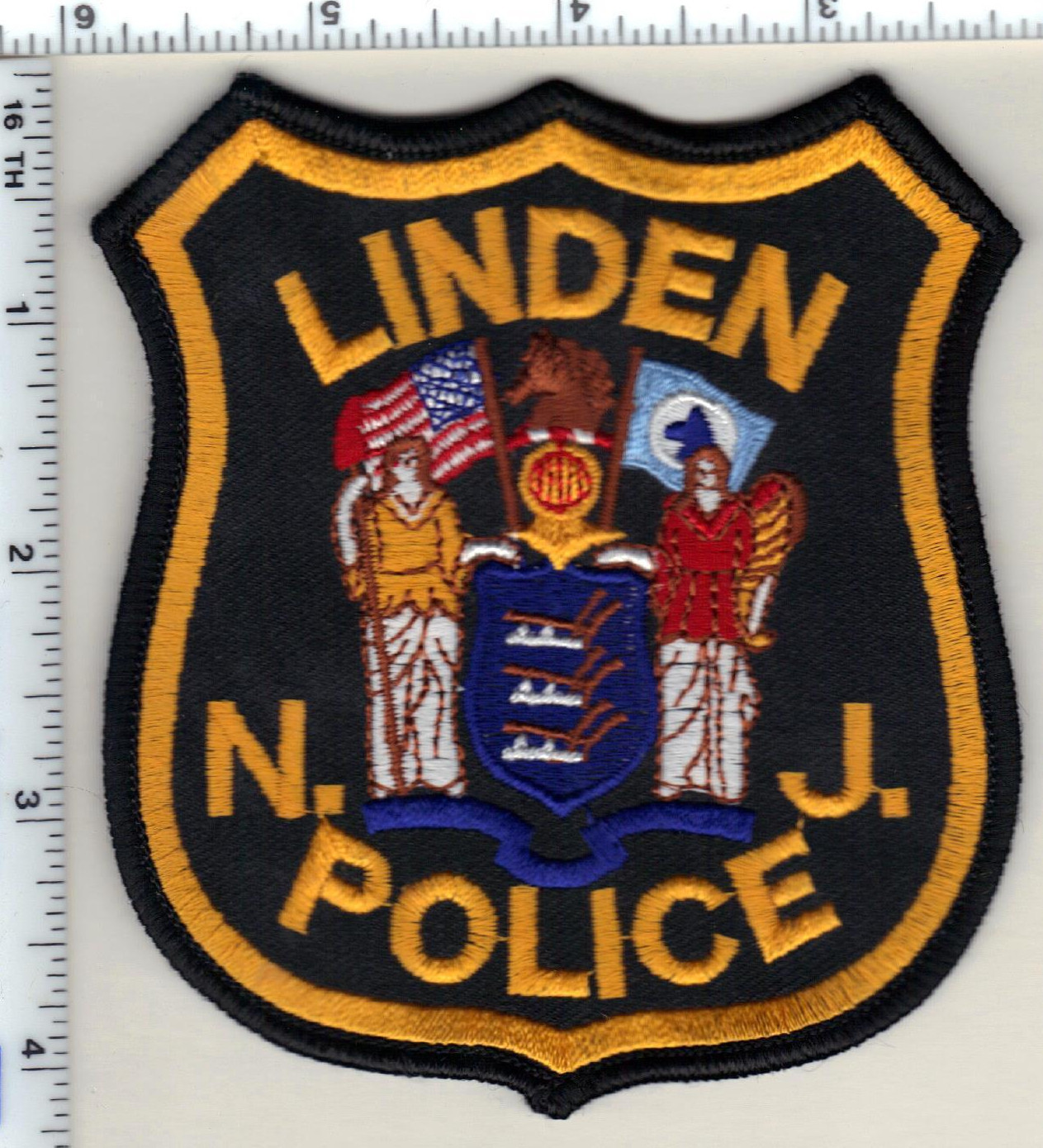 Linden Police (New Jersey) 2nd Issue Shoulder Patch | eBay