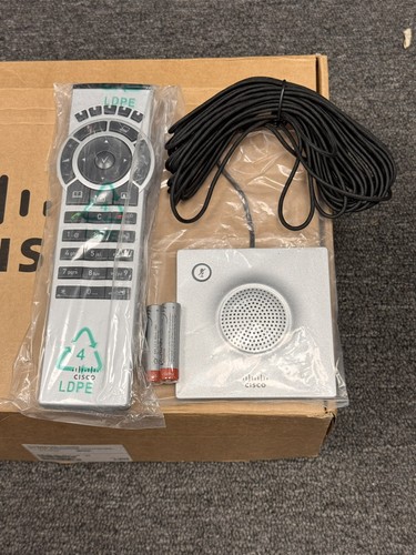 Cisco CTS-SX20-PHD12X-K9 TelePresence Kit Camera, Table Microphone ...