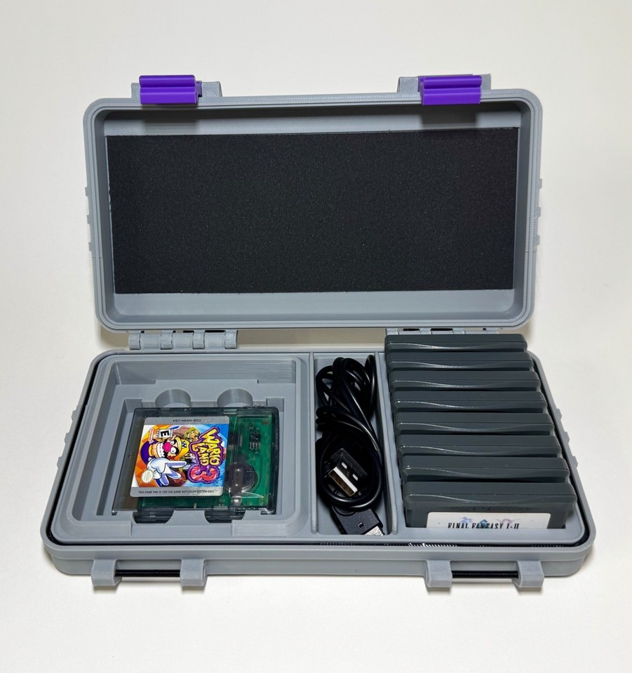 Protective Game Boy Advance SP Case: GBA Carrying Case w/ Accessory ...