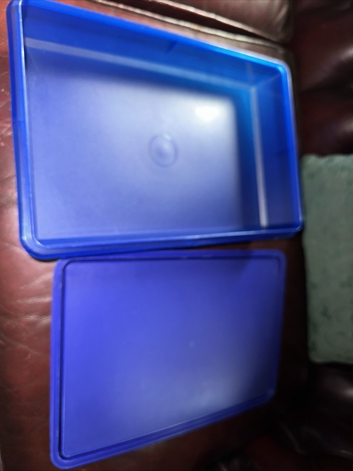 Tupperware Rectangular Snack 'N Store Savoury Keeper Container - Blue ...