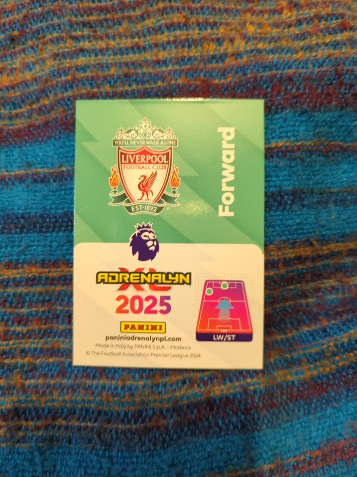 Diogo Jota "Magic Touch" Panini Premier League Adrenalyn XL Liverpool ...