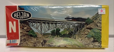 Heljan N Scale Arch Bridge Building Kit #661 New | eBay