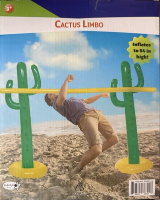 Redemption Plus Inflatable Cactus Limbo Game 54 In For Beach, Pool ...