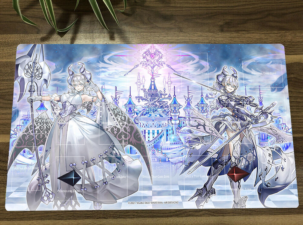 WVICM Playmat Labrynth of the Silver Castle TCG CCG Trading Card Game ...