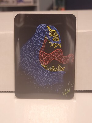 Kyle Willis Signed Metal Art Card ~ Venom Acid Drip | eBay