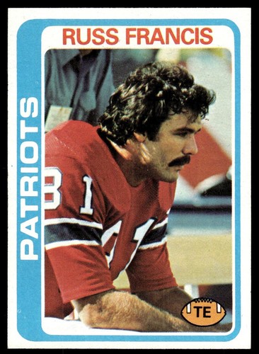 1978 TOPPS RUSS FRANCIS B NEW ENGLAND PATRIOTS #95 | eBay
