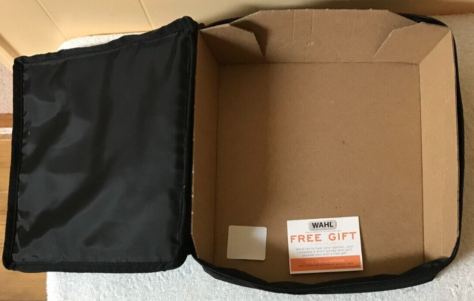 WAHL Designer Corded White HAIR CLIPPER Trimmer w/ Attachments, Combs ...