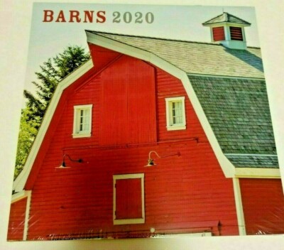 Barns 2020 16 month calendar by DaySpring 12"x 24" open LOWER PRICE | eBay