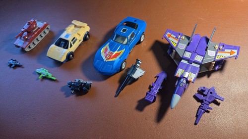 4 Pack of Vintage 1985 G1 Transformers: Blitzwing Tracks Breakdown ...