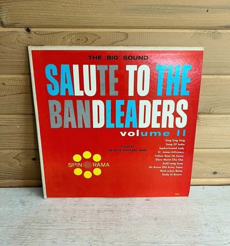 Eddie Maynard Salute to the Bandleaders Vinyl Spinorama Record LP 33 ...