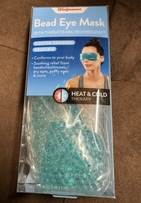 Walgreens Bead Eye Mask HEAT & COLD | eBay