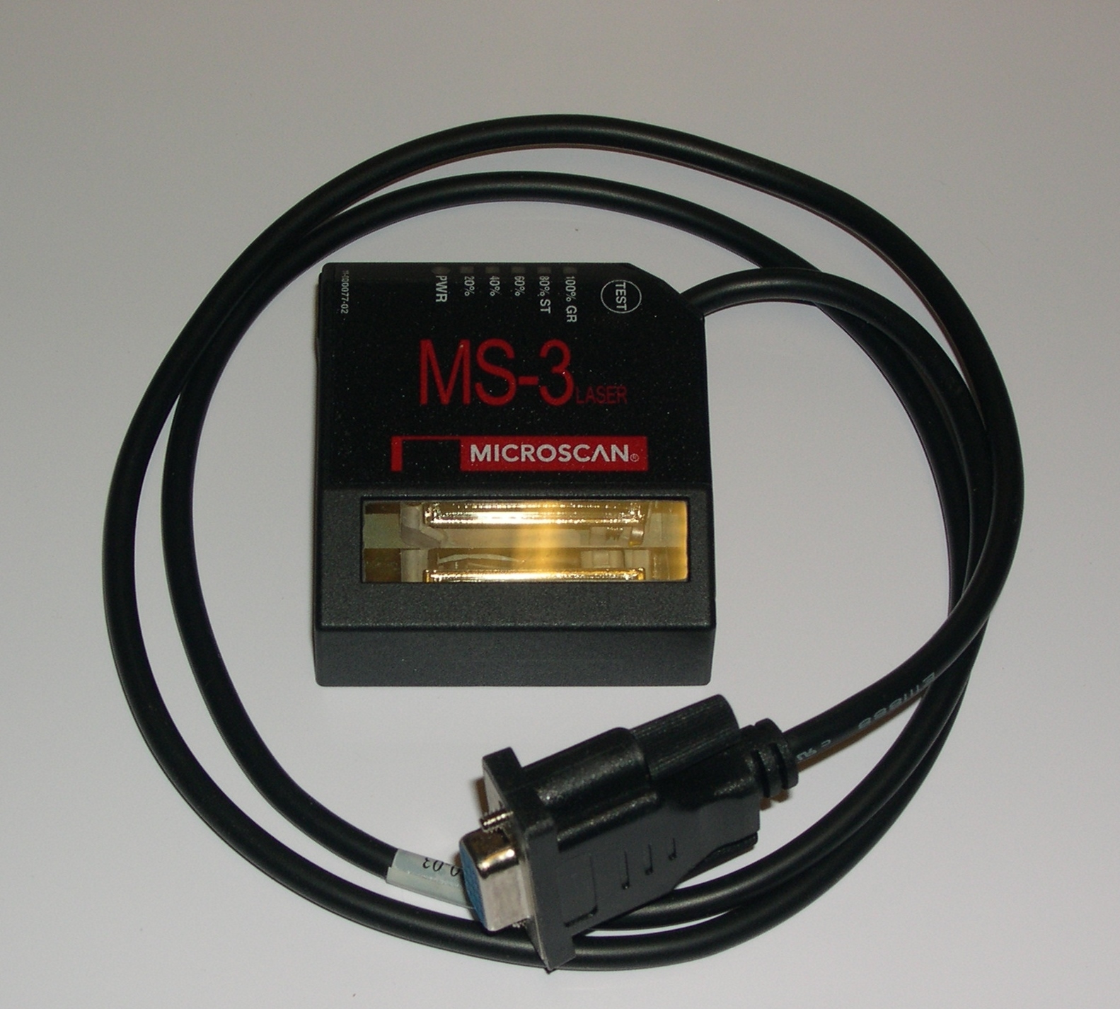 MICROSCAN, MS-3, FIS-0003-0008, LASER BAR CODE SCANNER, SALES DEMO, SLIGHTLY USE | eBay