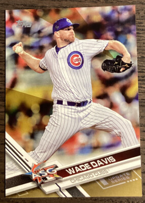 2017 Topps Update Wade Davis #US224 All Star Game Gold Parallel /2017 ...