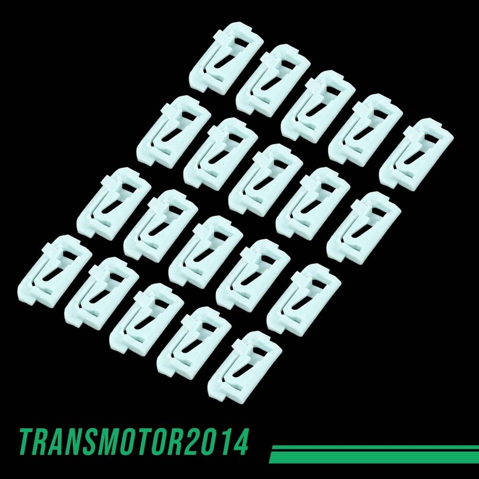 20PCS WINDSHIELD & REAR WINDOW TRIM MOLDING CLIPS FIT FOR 1978-1988 GM ...