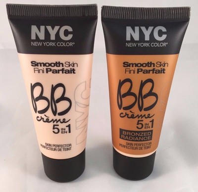 (QTY 2)NYC Smooth Skin BB Cream Medium/Bronzed Rad(You Choose)~COMBINED ...