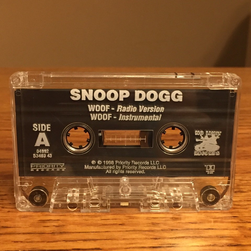 Snoop Dogg Woof Featuring Mystikal And Fiend Cassette Tape With Bonus ...