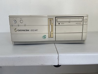 GATEWAY 2000 4DX2-V66 486 Desktop computer 1993 Retro Vintage | eBay