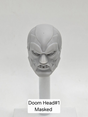 3d Printed DOWNEY DOOM HEAD#1 1:12 6" Classified/Legend Scale DOOMSDAY ...