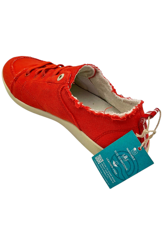 Vionic Beach Washable Canvas Casual Sneakers Pismo Red | eBay
